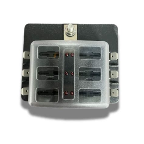 6 Way Ats Fuse Block Blade Fuse Holder Jts12volt