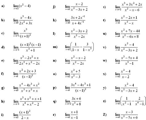 Calculus 1 Questions And Answers Calculus Problems Basic Sol