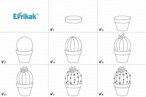 Como Dibujar Un Cactus Kawaii Paso A Paso Dibujos Kawaii