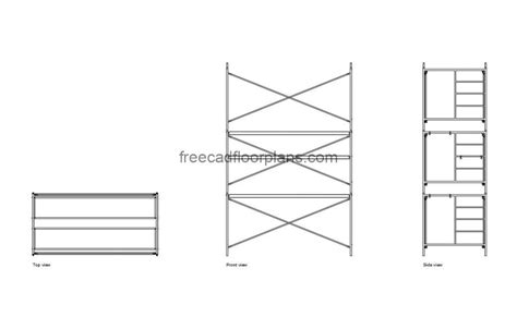 Freestanding Scaffold System Free Cad Drawings