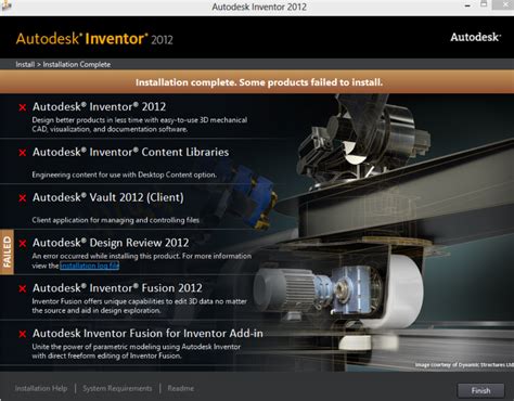 Solved Autodesk Inventor 2012 Failed To Install Autodesk Community