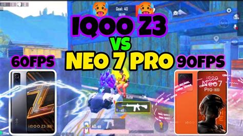 Iphone 13 Vs Iqoo Neo 7 Pro 60fps Vs 90fps 1v1 Battle Subscriber