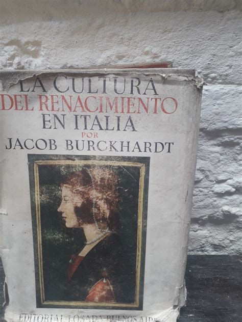 La Cultura Del Renacimiento En Italia Jacob Burckhardt S7 150000