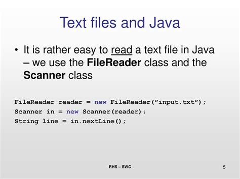 Working With Files Ppt Download