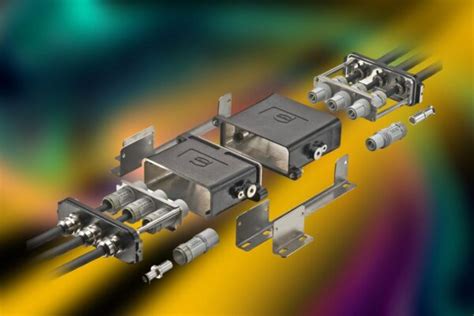 High Current Connector For Simple Assembly In Rail Applications