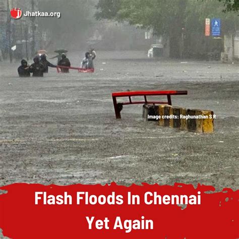 Chennai Flash Floods 2023