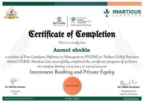 anmol shukla on linkedin excited to share my achievement i ve successfully completed my…