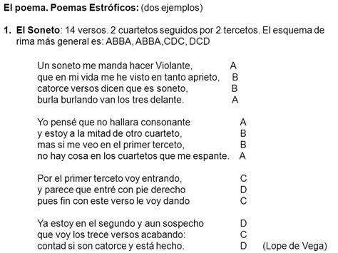 La Métrica El Poema Y La Rima Mapa Mental