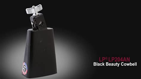 5 Black Beauty Cowbell Latin Percussion Lp® Official