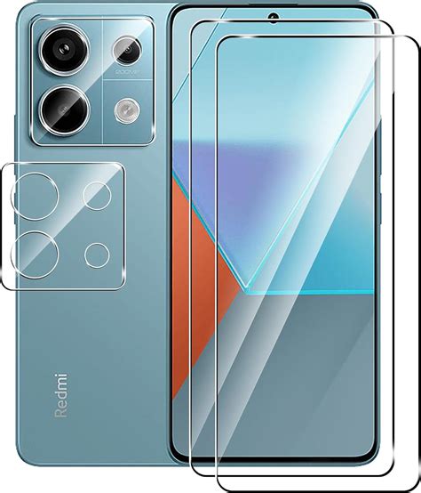 Suttkue Protector de visualización para Xiaomi Poco X6 Redmi Note 13