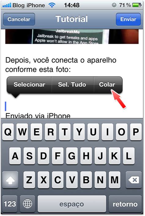 Dica Como Colocar Uma Ou Mais Imagens No Corpo De Um Email No Iphone