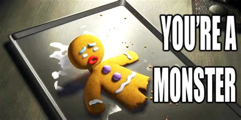 Youre A Monster Gingerbread Man  Wiffle