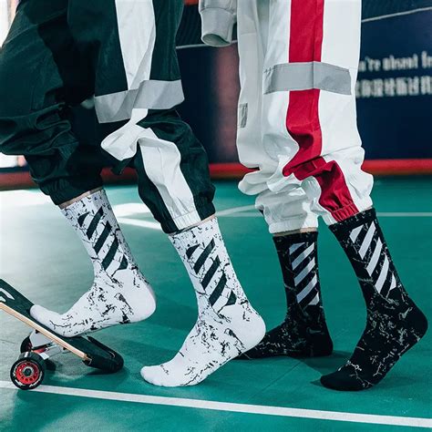 Trendy Socks Mens High Hip Hop Regionname