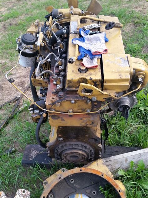 SILNIK PERKINS 4 1004 4 TURBO CAT GOŁY SUPER STAN 7413134714