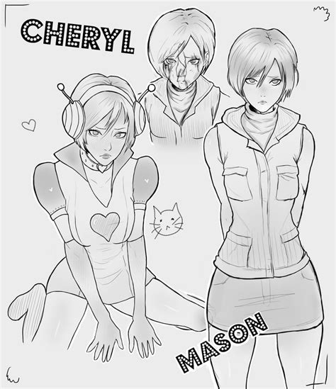 Heather Mason And Cheryl Mason Silent Hill And 2 More Danbooru