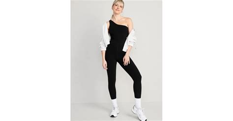 An Affordable Bodysuit Old Navy One Shoulder Powerchill 78 Length