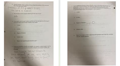 Using The Ttestdataxls Dataset And The F And