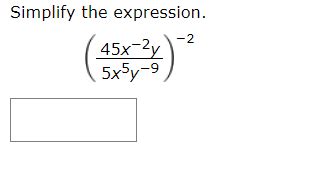 Solved Simplify the expression. | Chegg.com