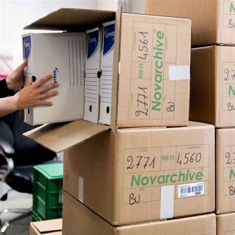Prestataire Archivage Physique Et électronique Novarchive