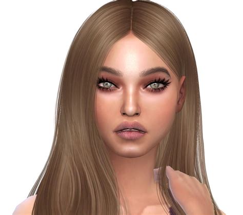 The Sims 4 Cc Hair Maxis Match Tumblr Neloscout