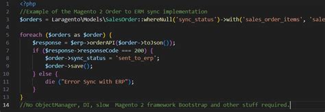 Yehor Shytikov On Linkedin Example Of The Magento 2 Order To Erm Synchronization Implementation