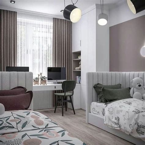 Дизайн детской Детская мебель Mamka™ Запись со стены Комната для мальчика дизайн Желтые