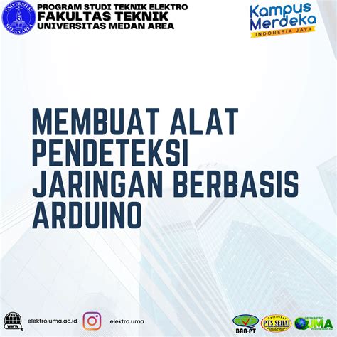 Membuat Alat Pendeteksi Jaringan Berbasis Arduino Jurusan Elektro