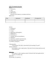 Semantics Final Prep Sheet Docx Ling Semantics Prep Sheet Exam Calculations Trees