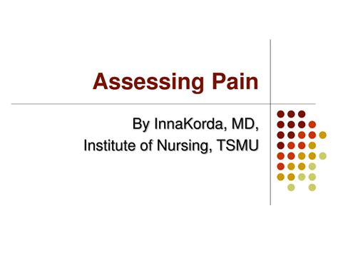 Ppt Assessing Pain Powerpoint Presentation Free Download Id6252820