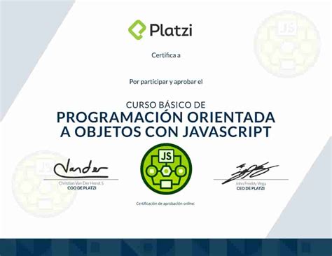 Curso De Programación Orientada A Objetos En Javascript Platzi