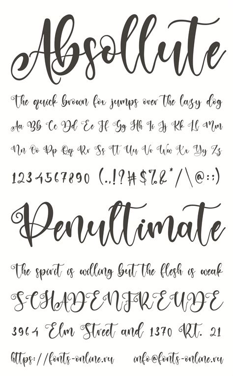 Absollute Font