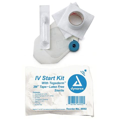 Iv Start Kit Wtegaderm Dressing Lf Sterile Ace Southern