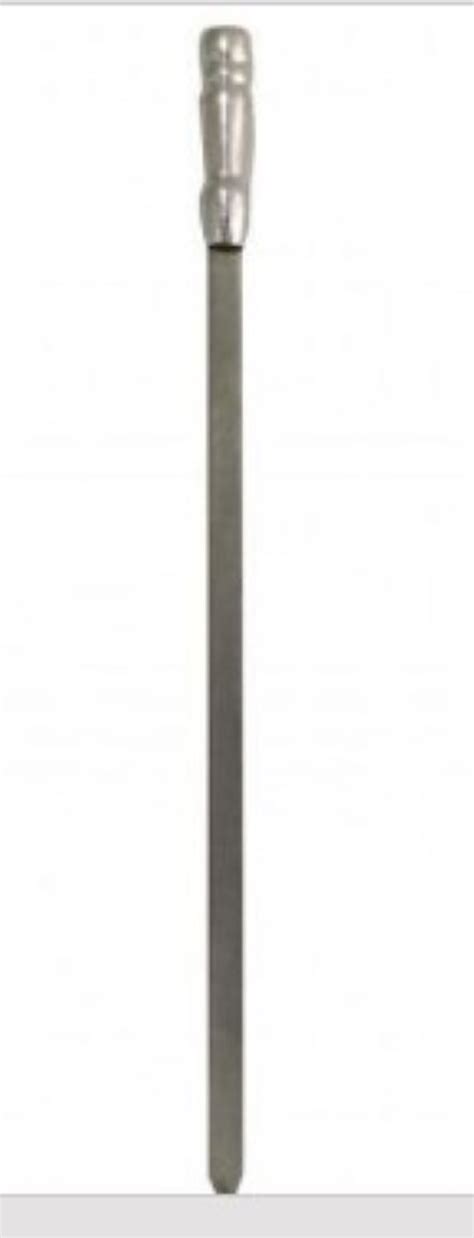 Espeto Simples Barra Chata Inox X Cm Churrascom Grelhas Para Churrasco Arteinoxx