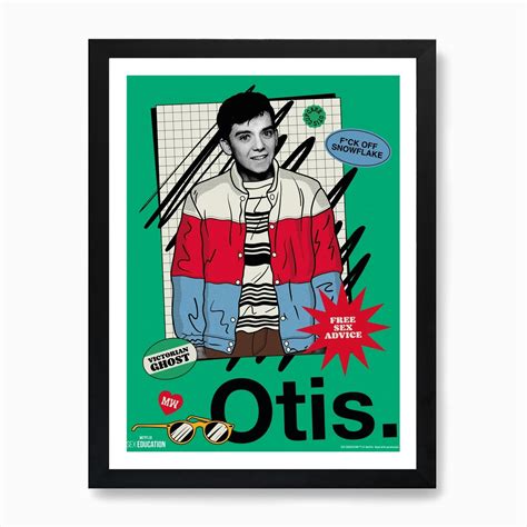 Snowflake Art Print By Netflix Sex Education Posters Fy