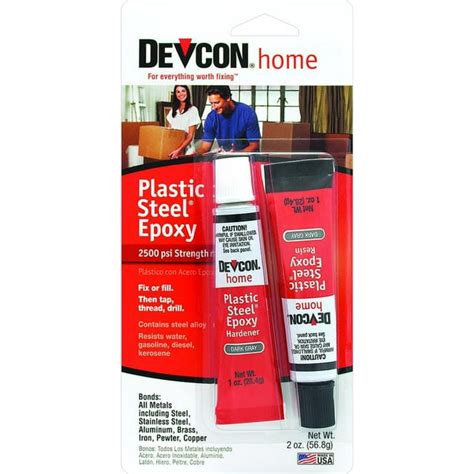 Itw Devcon 52345 Devcon Metal Repair Epoxy Steel Filled Waterproof 2