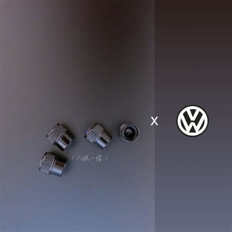 Tiguan 氣嘴 福斯氣嘴蓋 汽車氣嘴 輪胎氣嘴 金屬氣嘴 Troc Golf Rline Gti 鋁合金氣嘴 通用 蝦皮購物