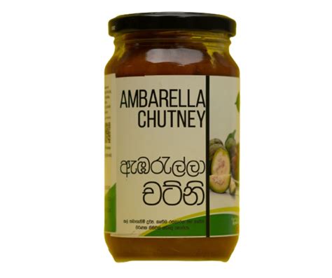 Homemade Ambarella Chutney 350G Ceylon Authentics