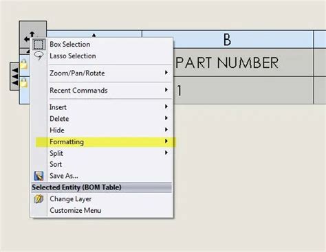Solidworks Tips And Tricks To Modify Your Bom Goengineer