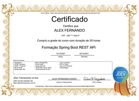 Curso Spring Boot REST API