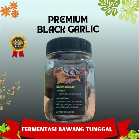 Jual Black Garlic Premium Fermentasi Bawang Hitam Tunggal Premium
