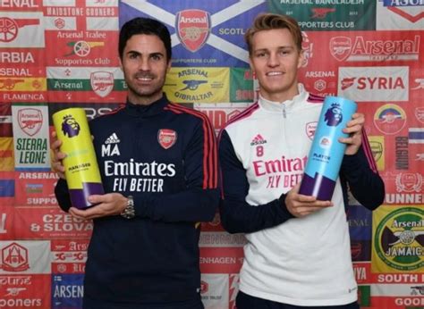Arteta Odegaard Named Epl Manager Player Of The Month