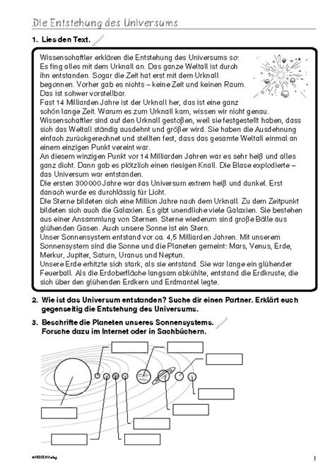 Grundschule Unterrichtsmaterial Religion Bibel Schöpfung und das
