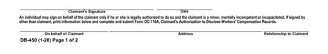 Form Db 450 Disability ≡ Fill Out Printable Pdf Forms Online