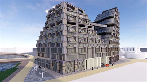 Ecological Architecture Design Sketchup 3d Model Skp File Download Sketchupbox