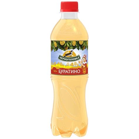 Напиток Газированный Буратино, Черноголовка, 500мл | $3.99 - купить на ...