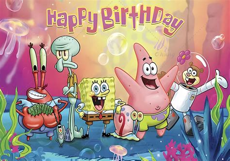 Spongebob Birthday Wallpaper