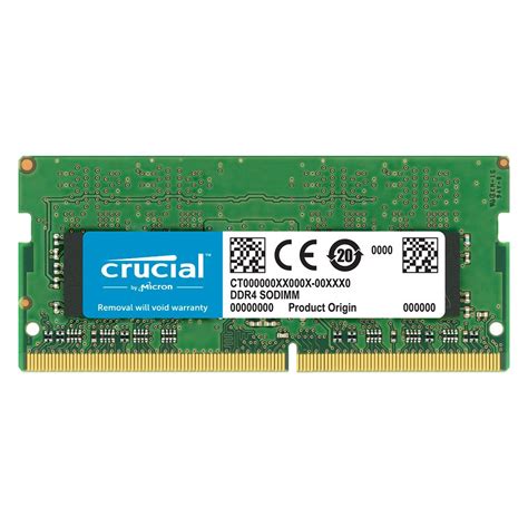 Micron Memoria Ram Crucial 8gb So Ddr4 3200mhz Verde Techinn