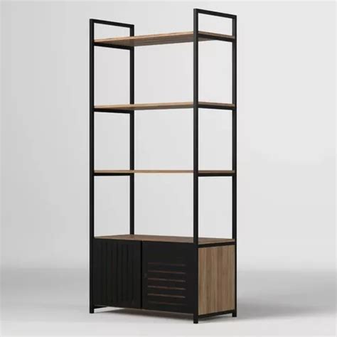 Estante Estilo Industrial 1 90x80cm Prateleiras Nicho Módulo