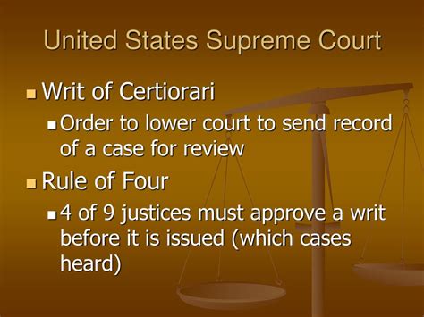 United States Supreme Court Ppt Download