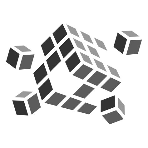 Rubik Cube Vector Element 15118244 Vector Art At Vecteezy
